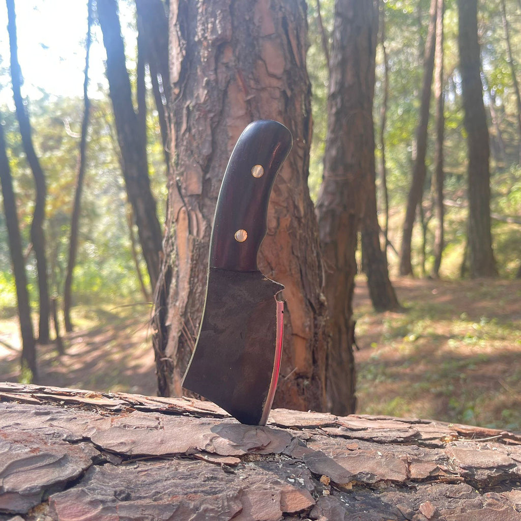 4 Inch Small Pocket Machete knife | Hand forged Fixed blade – FWOSI