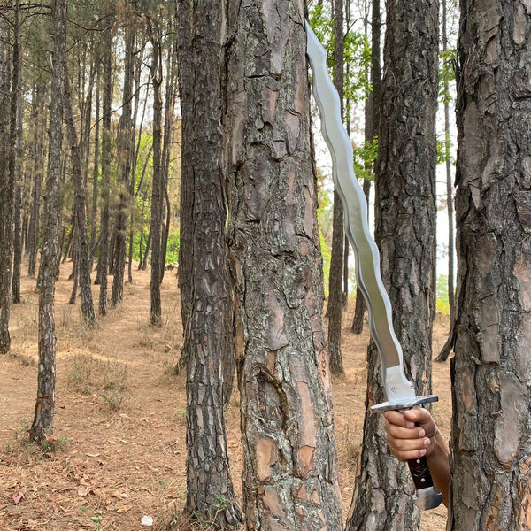 Handmade 27 Inch Viking Sword | Battle Sword | Carbon Steel Sword – FWOSI