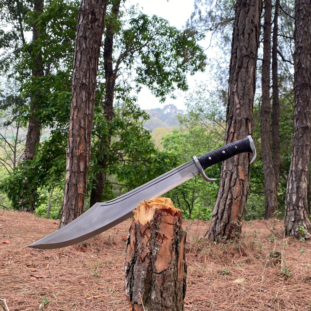 18-inch Hand Forged Machete | Carbon Steel Machete Sword | FWOSI