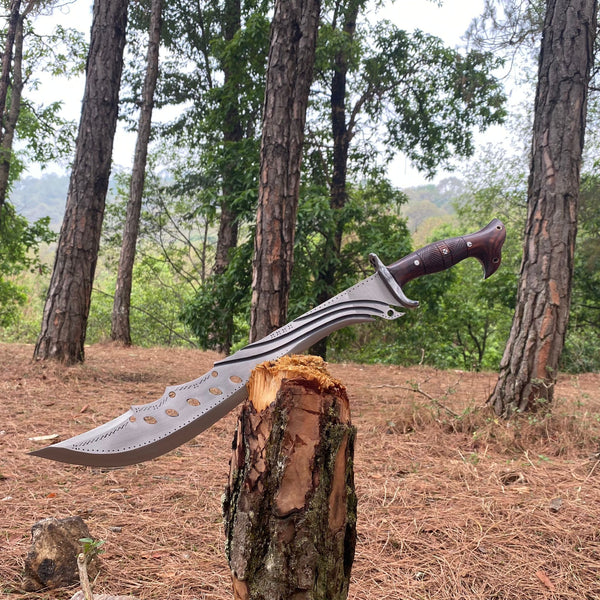 18 Inch Hand-Forged Machete | Decorative Collectible | FWOSI