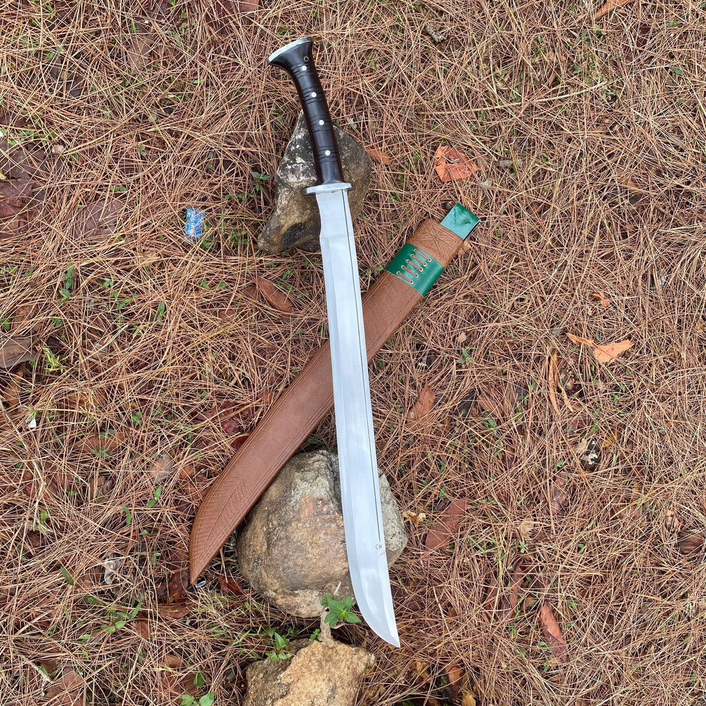 20 Inch Hand forged Machete, Full Tang kukuri Knife – FWOSI