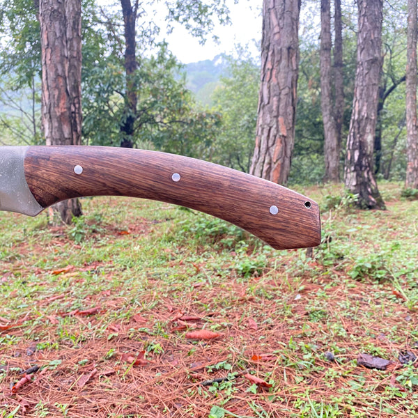 17 Inch Hand Forged Survival Machete Kukri | Handmade Tactical Machete ...