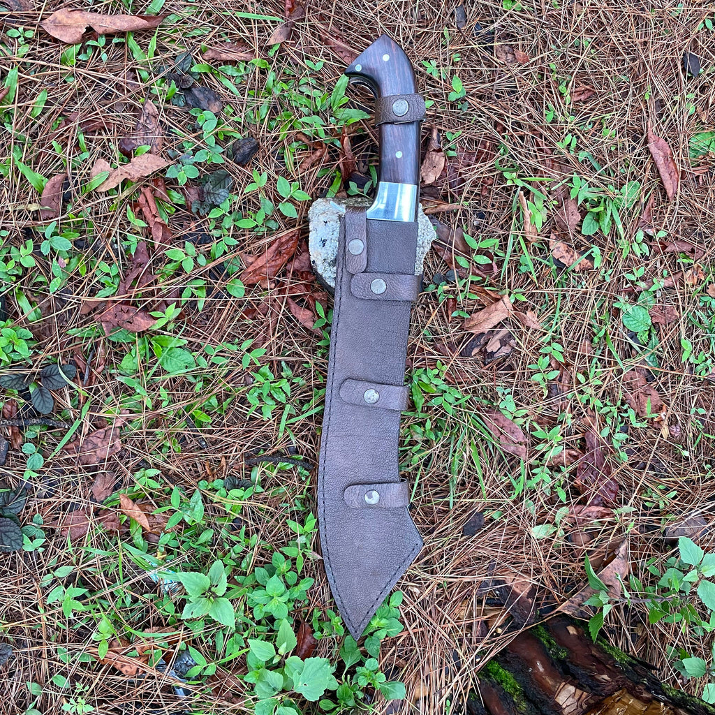 15 Inch Hand Forged Machete | Tactical Knife Tool – FWOSI